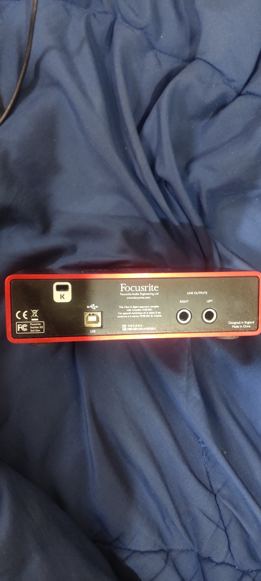 Buy Used 'Focusrite Scarlett 2i2 1 Year' Online | Bajaao Used Gear