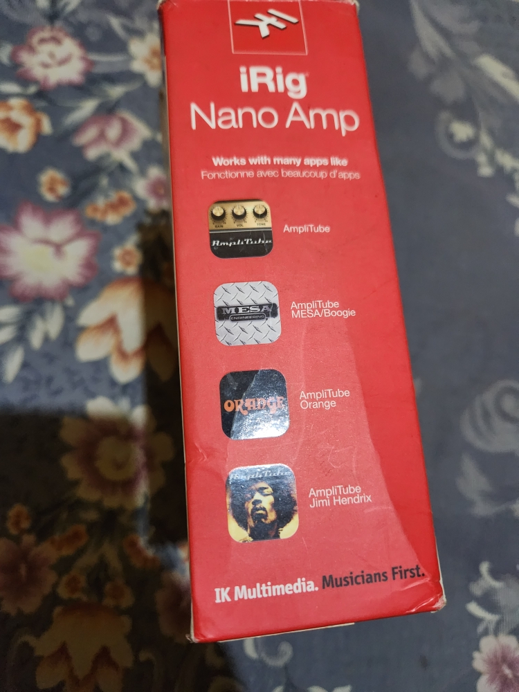 Buy Used 'IK Multimedia iRig Nano Portable Battery Powered Mini ...