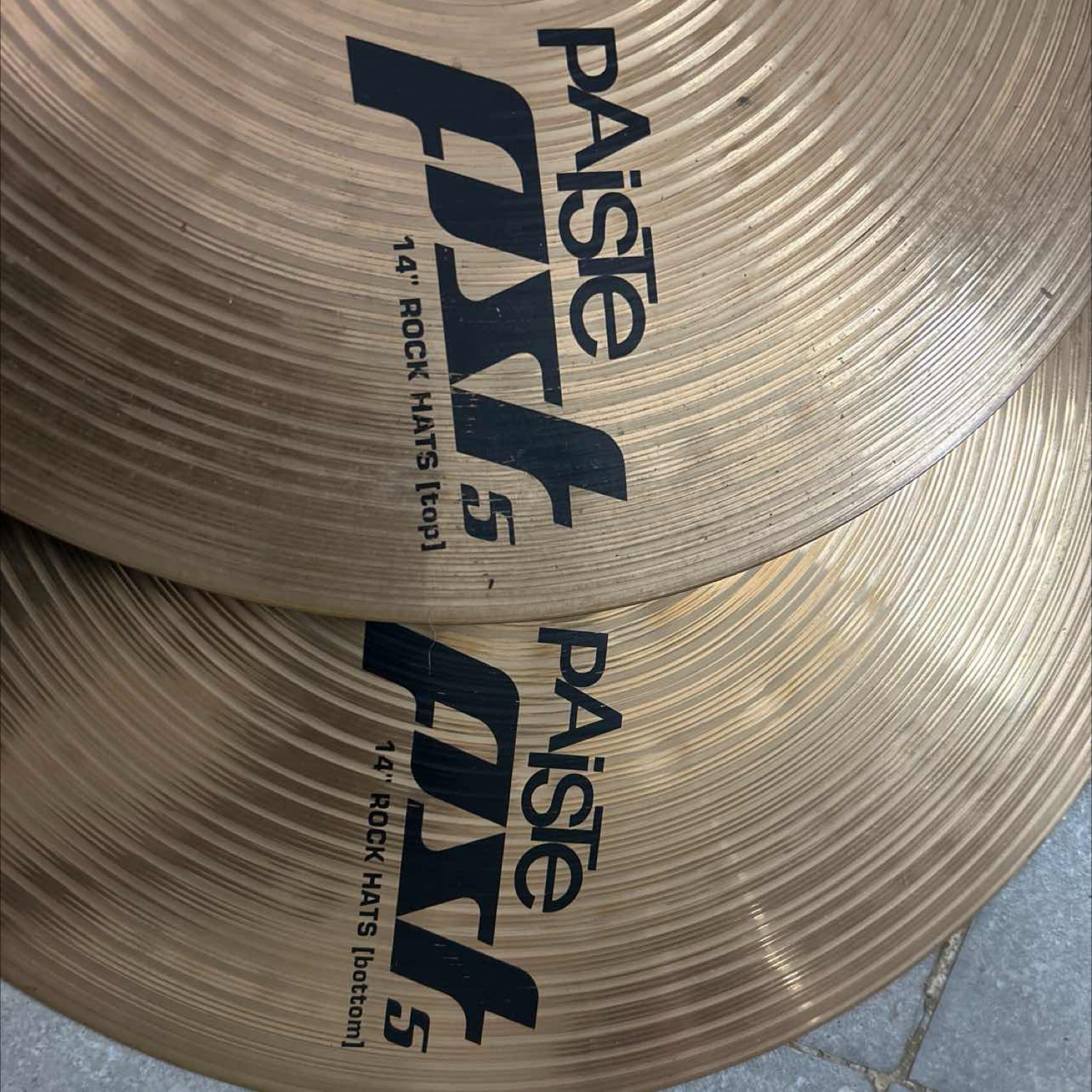 Buy Used 'PST 5 Hi Hats 14 Cymbals' Online | Bajaao Used Gear