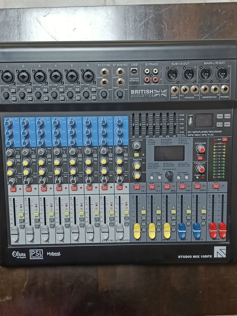 Buy Used 'British Acoustics Studiomix 10 Dfx' Online | Bajaao Used Gear